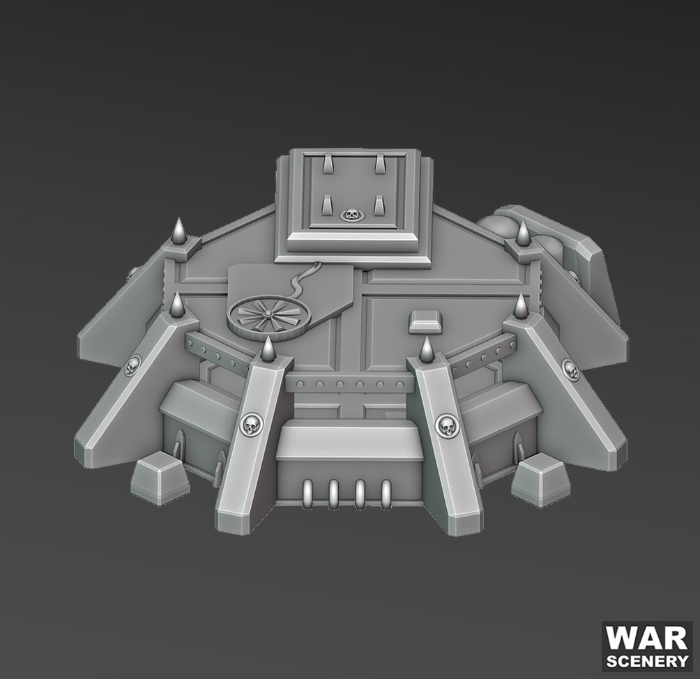 Infantry Command, Apocalypse Fortress - Warhammer 40k Terrain – MiniForge
