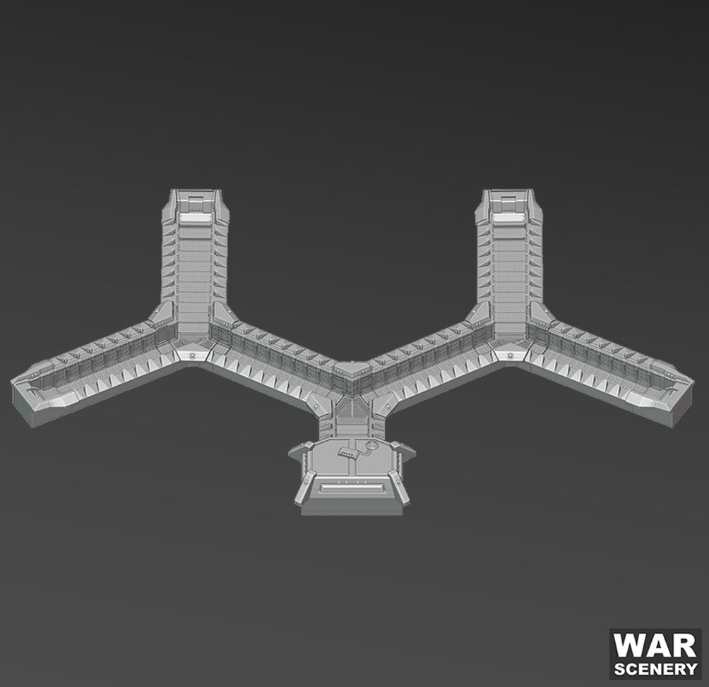 Modular Fortified Trench System, Apocalypse Fortress - 40k Terrain ...