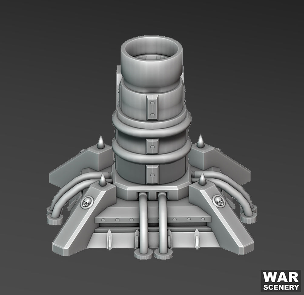 Plasma Generator, Apocalypse Fortress - Grimdark Warhammer 40k Terrain ...