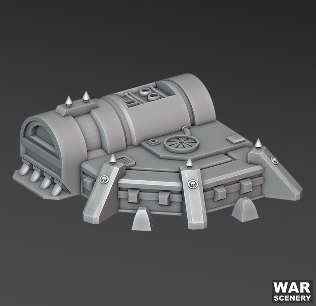 Technic Center, Apocalypse Fortress - Grimdark Warhammer 40k Terrain ...